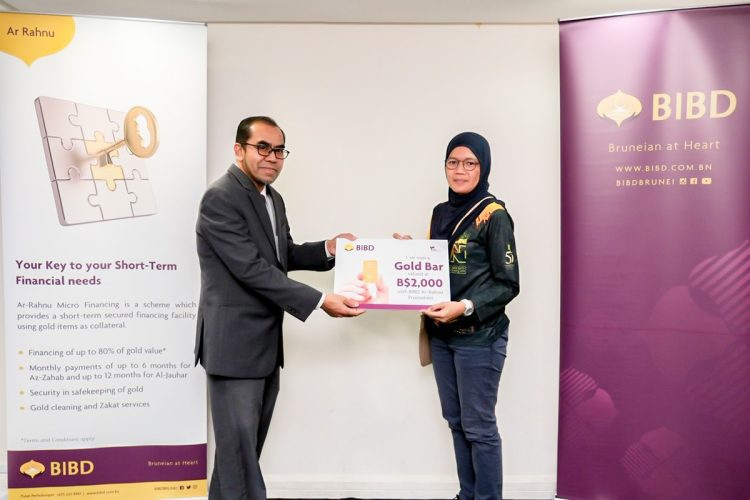 Three lucky winners walk away with gold bars after BIBD Ar-Rahnu ...
