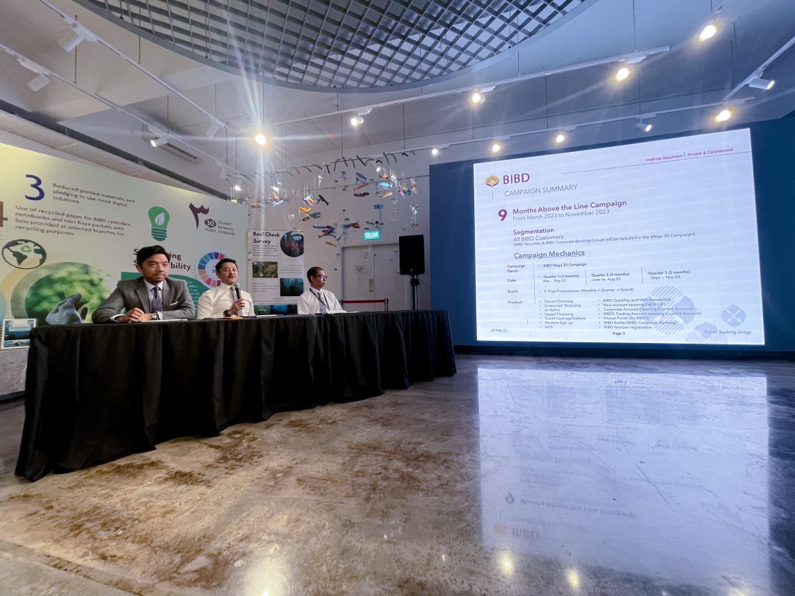 BIBD Mega 30 campaign begins next month – Brunei BEBC